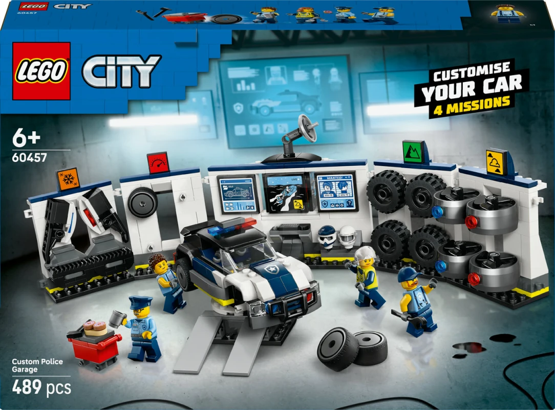 LEGO® 60457 Custom Police Car Garage - ToyPro